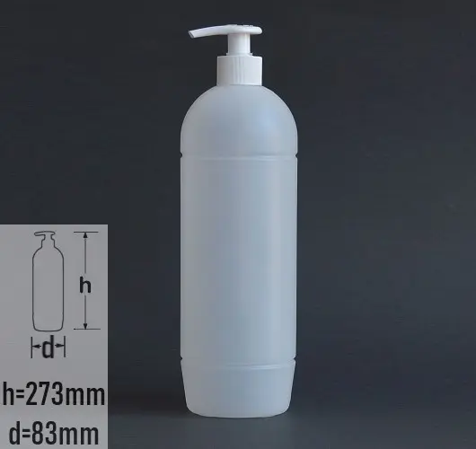 Sticle plastic - sticle 1 litru [detalii + poze + dimensiuni]