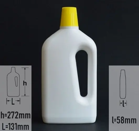 Sticle plastic - sticle 1 litru [detalii + poze + dimensiuni]