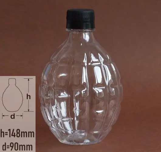 Sticle PET - sticle 500 ml [detalii + poze + dimensiuni]